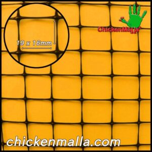 Rollo de 2x100m de Malla Pollera para Gallinero CHICKENMALLA - chickenmalla